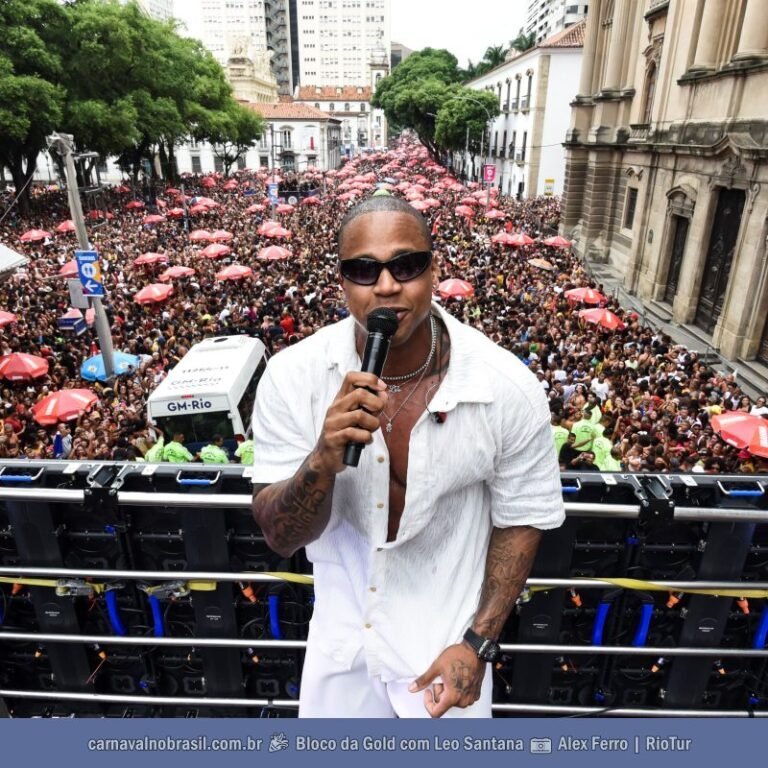 Rio de Janeiro Carnaval de Rua 2024 : fotos Bloco da Gold com Leo ...