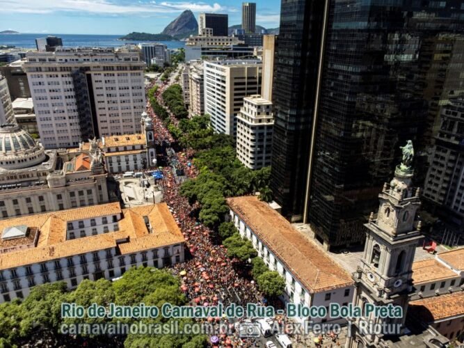 Rio de Janeiro Carnaval de Rua 2024 : fotos Bloco do Bola Preta (10/02 ...
