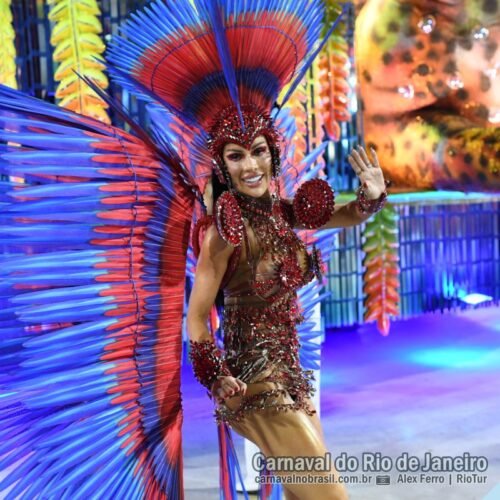 Musas do Carnaval 2024 : fotos Tati Barbieri no Salgueiro - Carnaval no ...